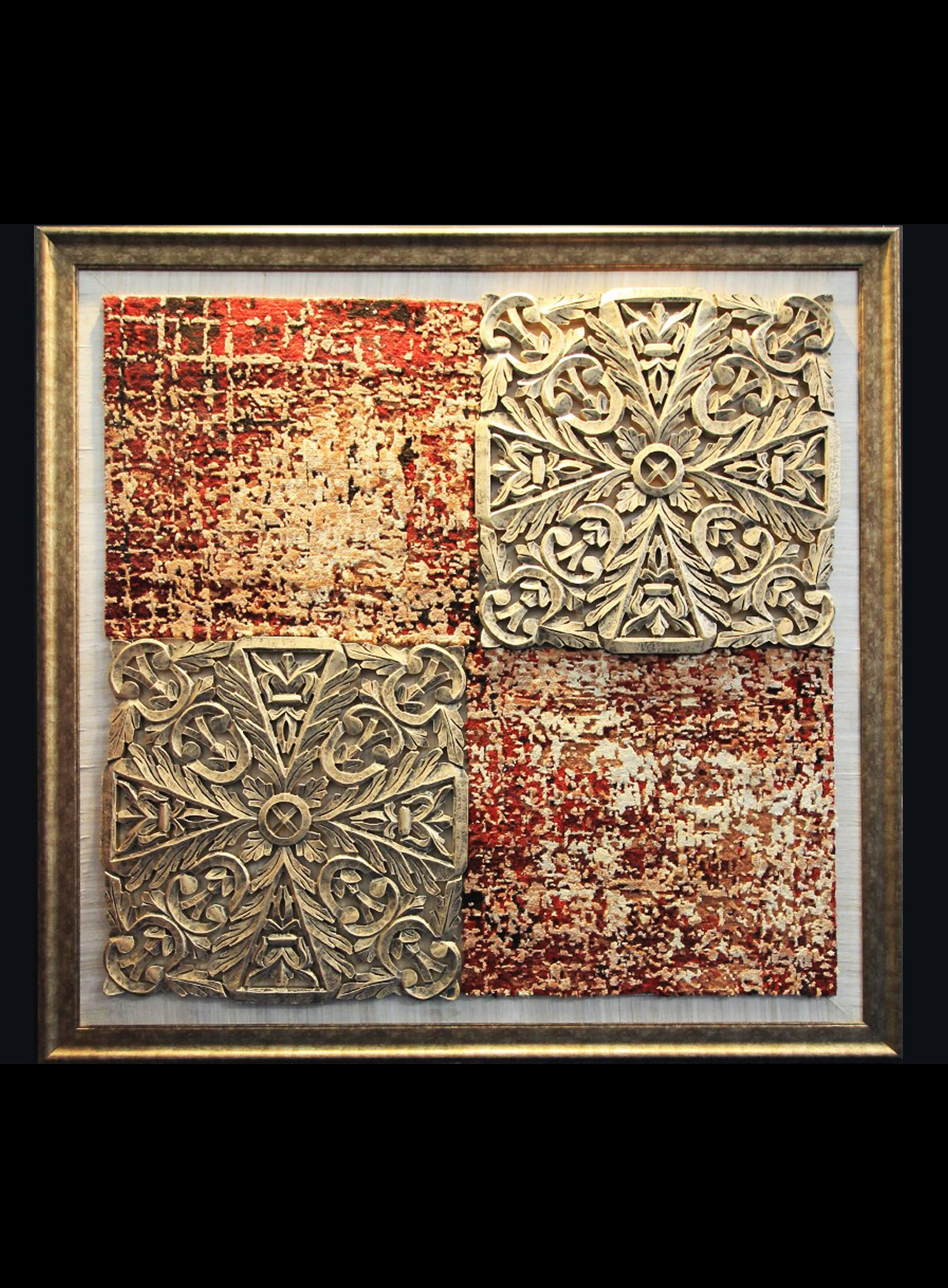 Premium Gold Archaic Wall Carpet Online at Carpet Couture