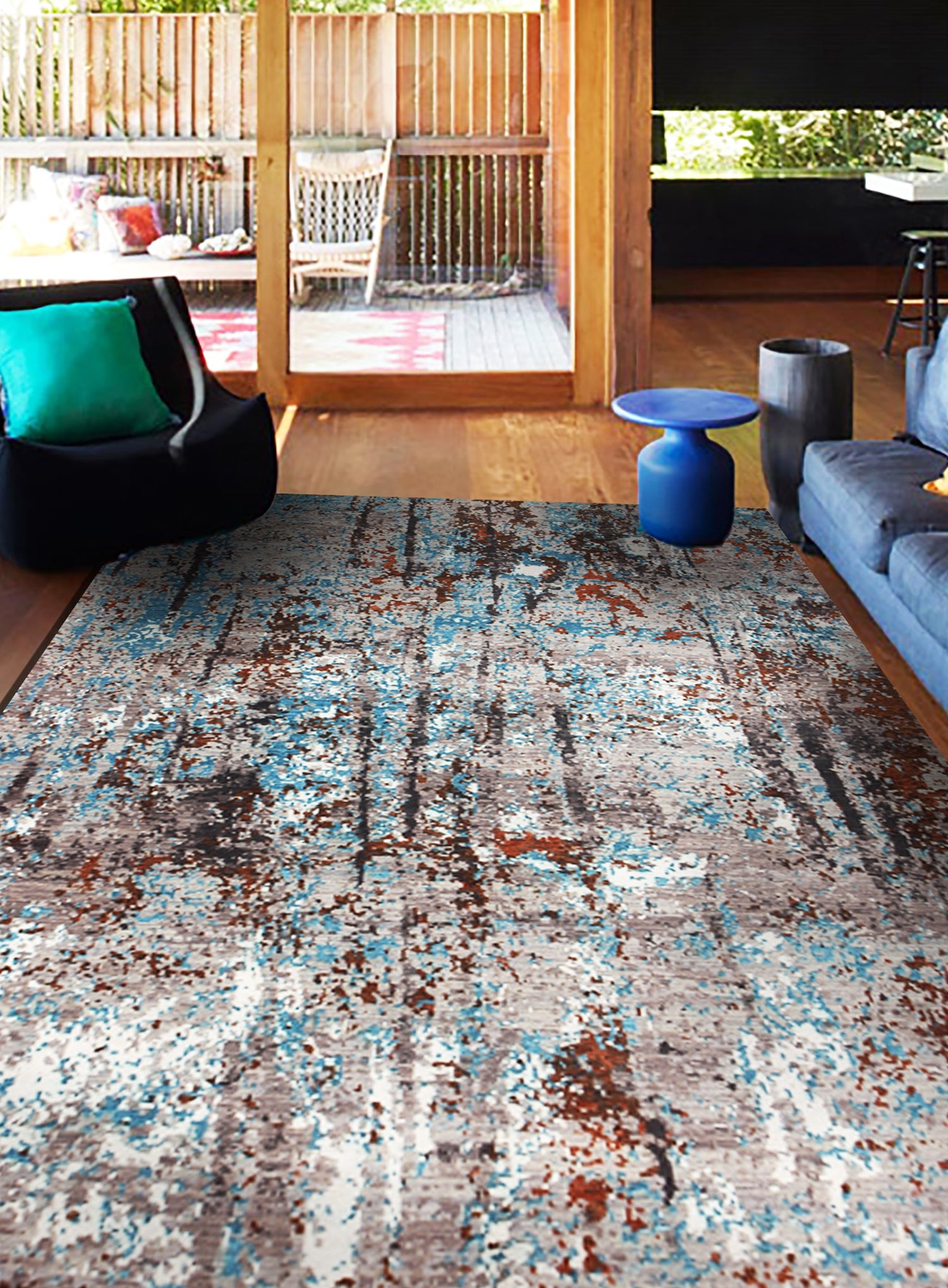 Buy Prive Map Carpet Online In India | Carpet Couture