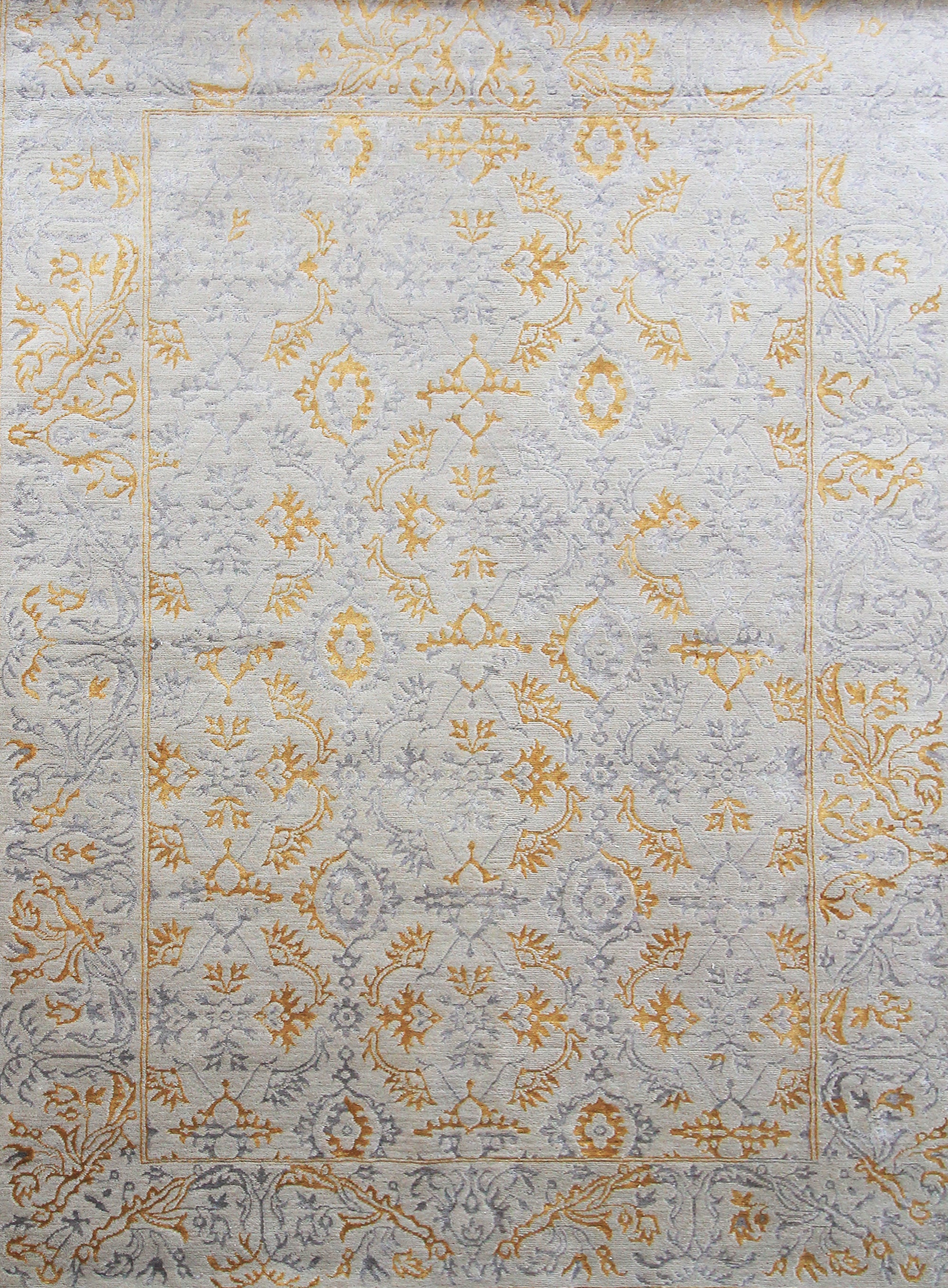 Elegant Handknotted Prive Candle Rug Online in India | Carpet Couture