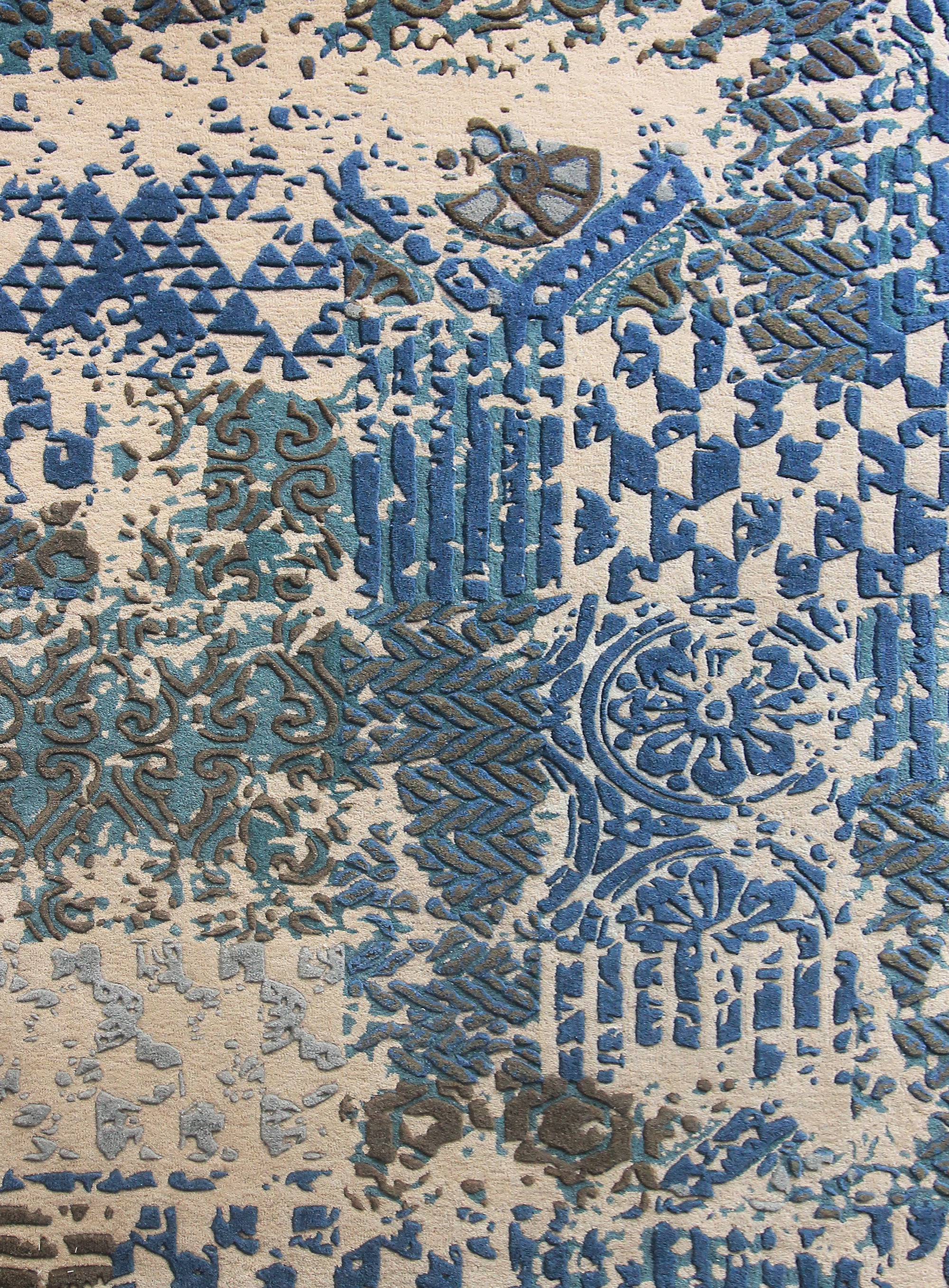 Buy Classic Mix Bag Sand Carpet Online In India | Carpet Couture