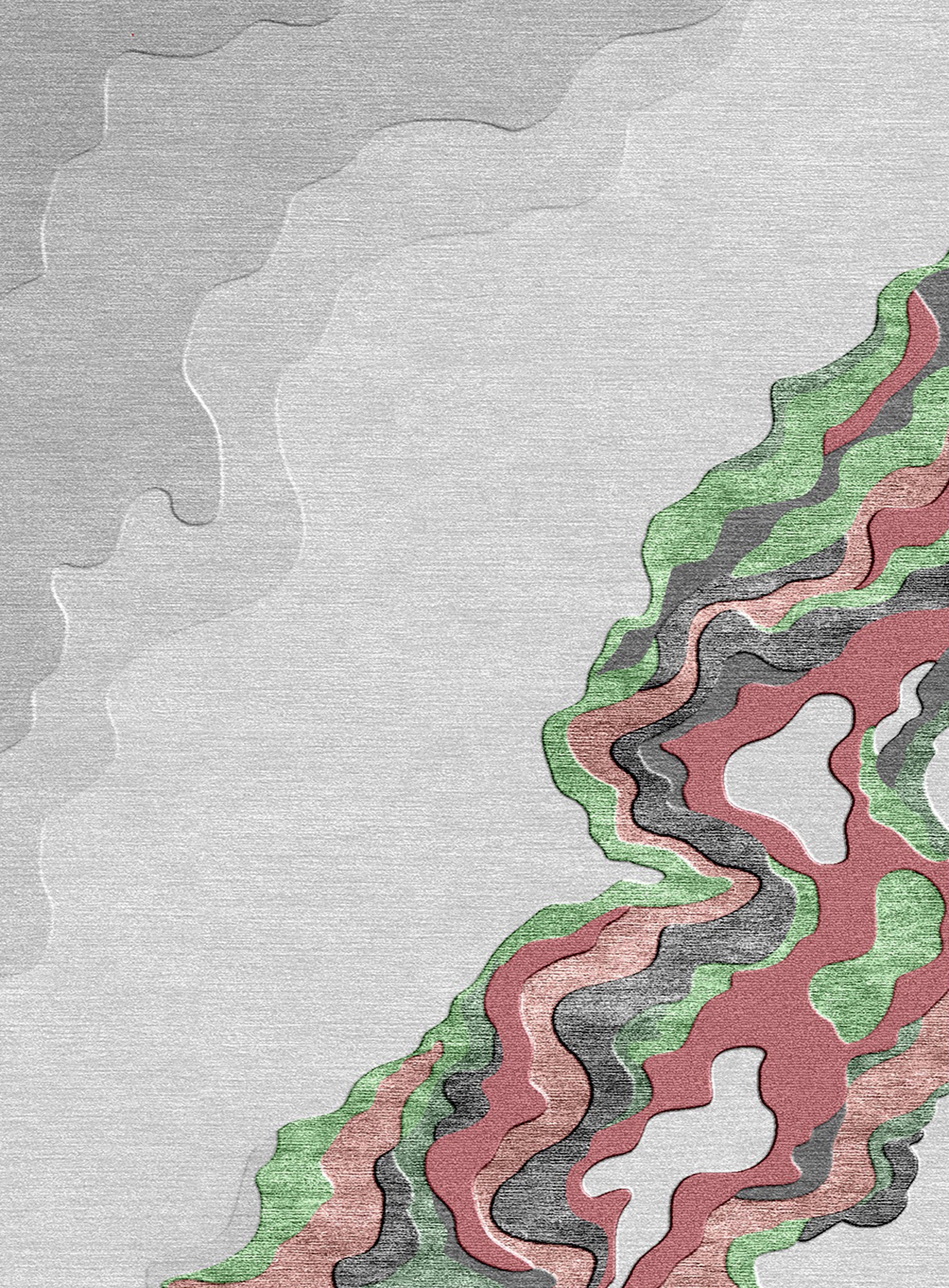 Buy Classic Terrain Silver Carpet Online In India | Carpet Couture