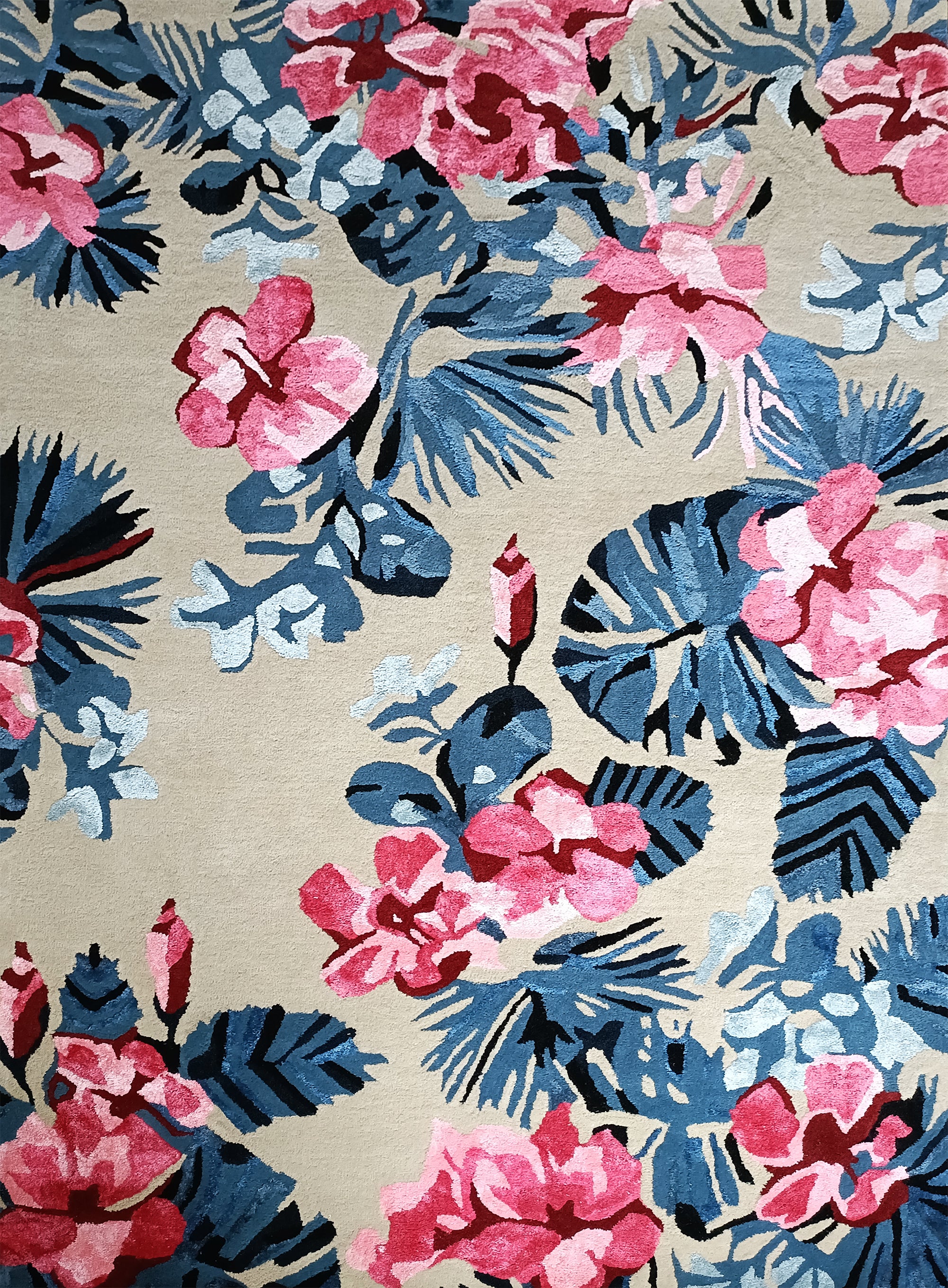 Buy Classic Tropical Blush Carpet Online In India | Carpet Couture