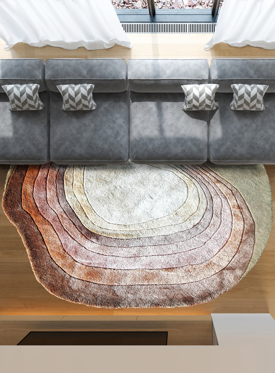 Buy Classic Mix Bag Spill Carpet Online In India | Carpet Couture